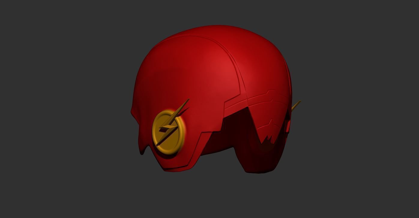 Flash Helmet ss5 3D model 3D printable | CGTrader