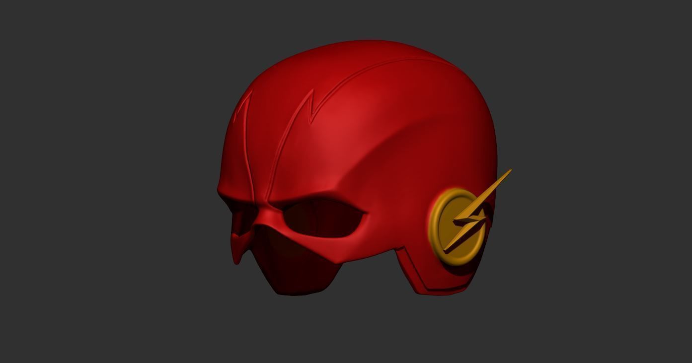 Flash Helmet ss5 3D model 3D printable | CGTrader