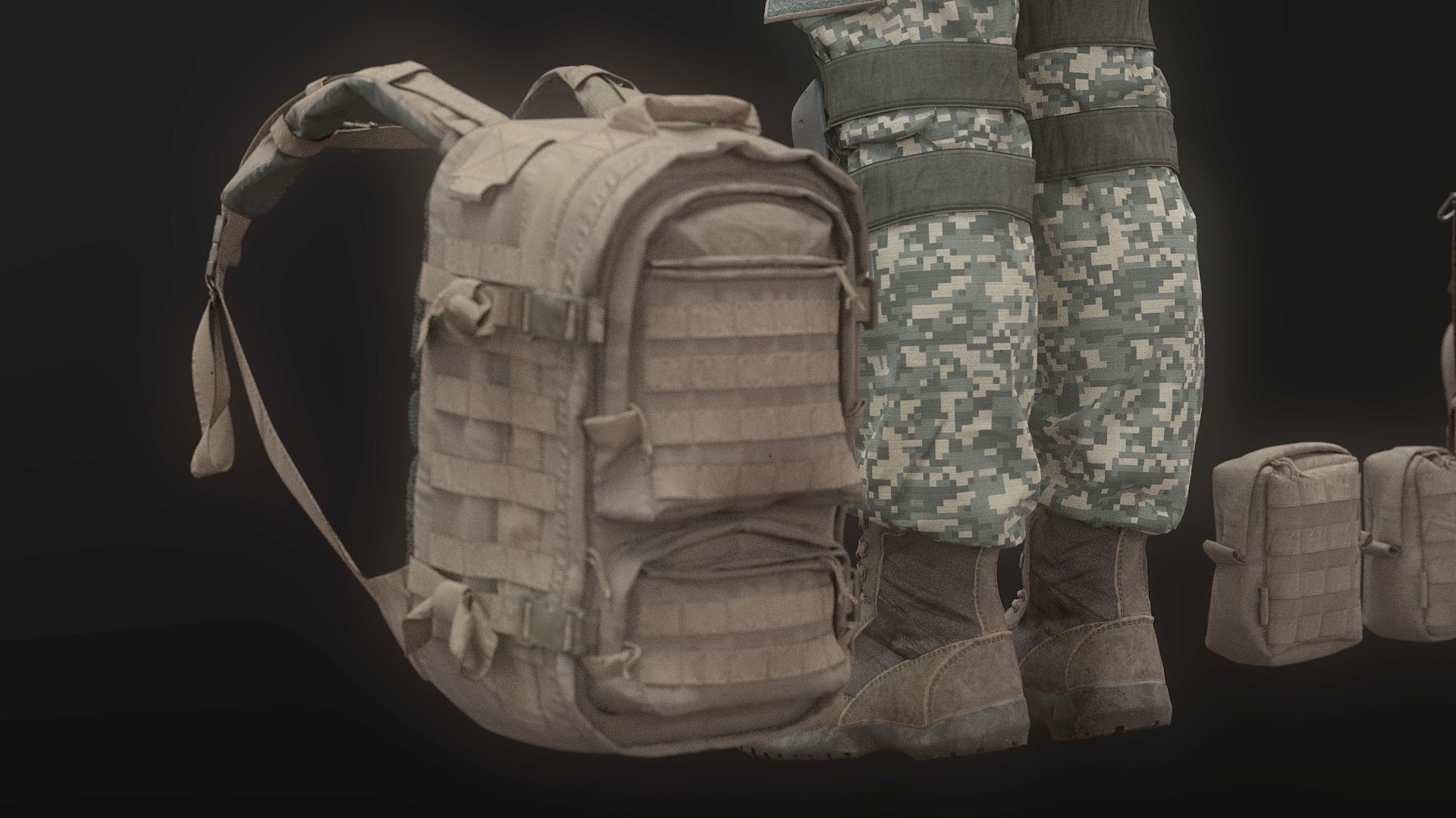 SOLDIER complete Pack 3D model | CGTrader