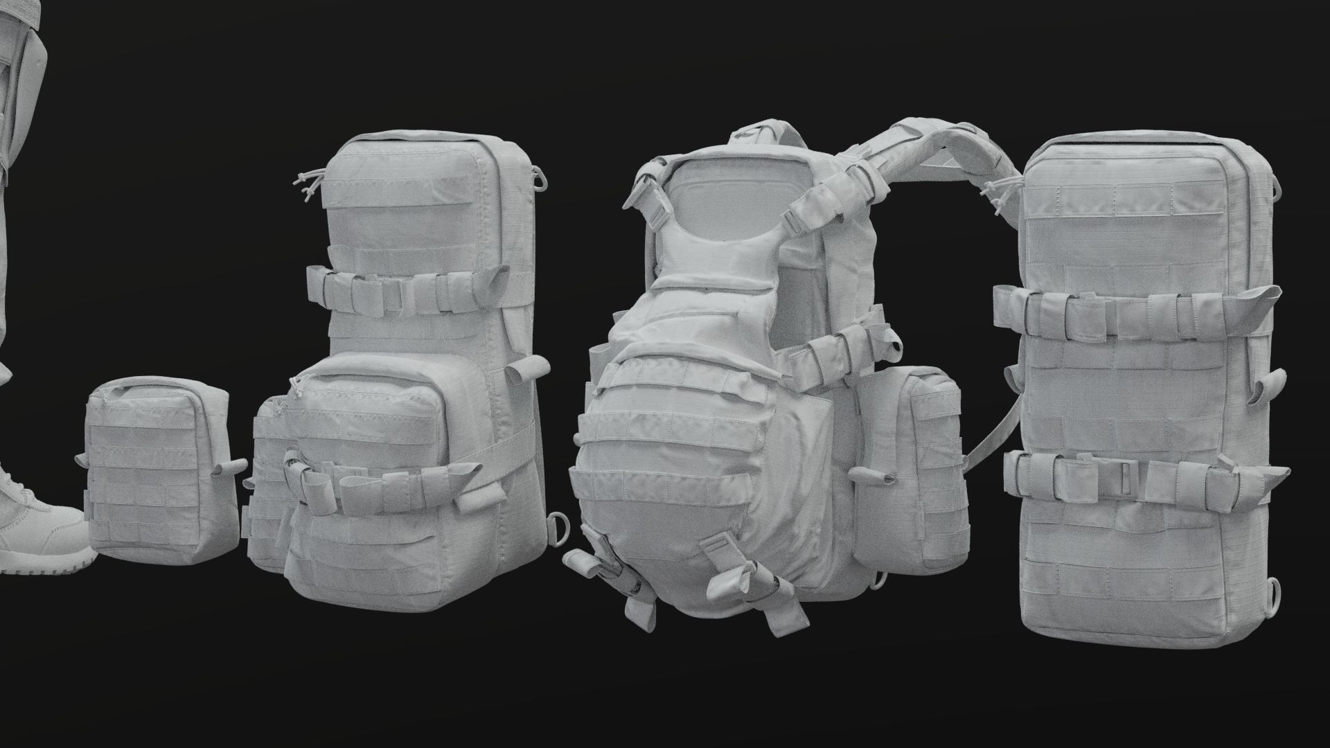 SOLDIER complete Pack 3D model | CGTrader