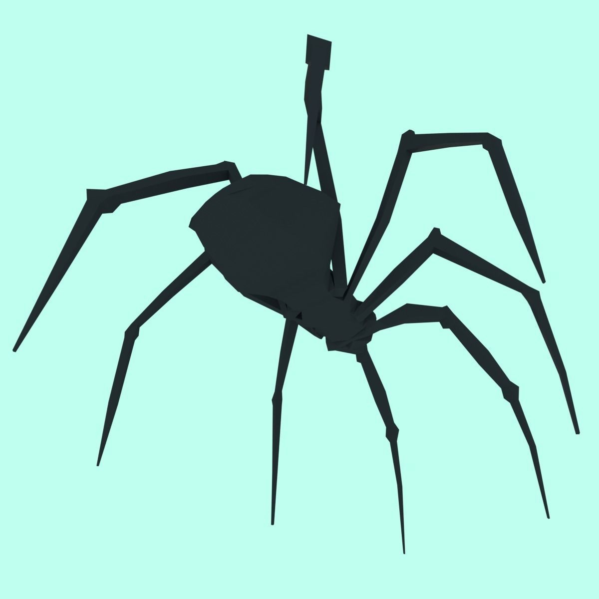 Low Poly Spider Model free VR / AR / low-poly 3D model | CGTrader