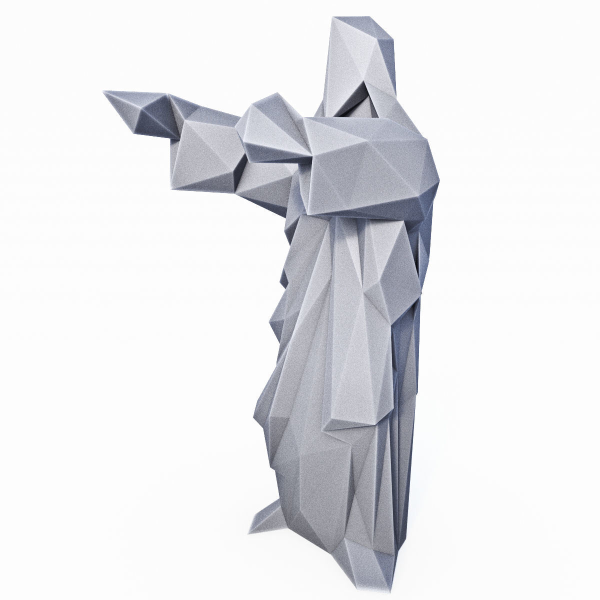 3D model Buddy Christ Low Poly VR / AR / low-poly | CGTrader