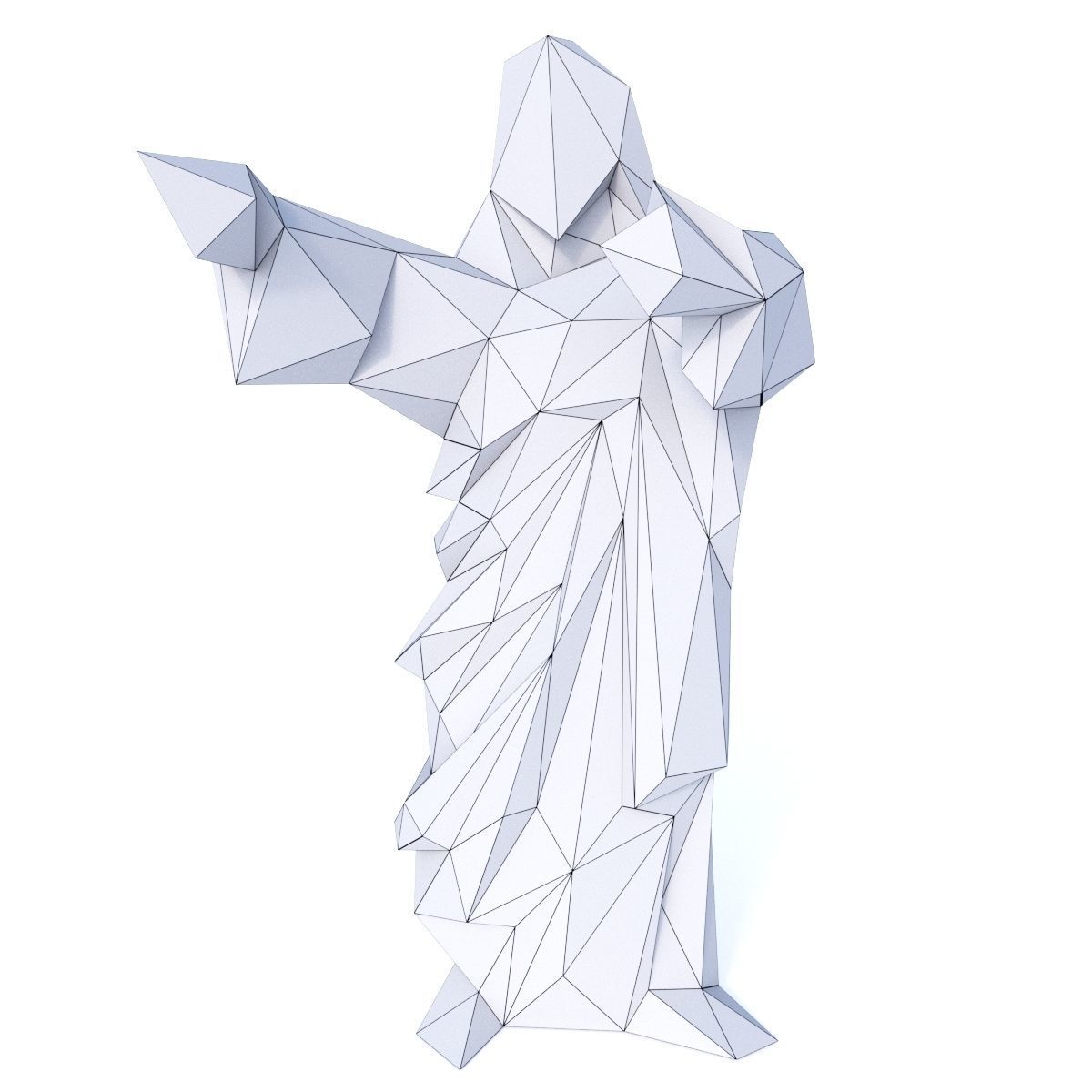 3D model Buddy Christ Low Poly VR / AR / low-poly | CGTrader