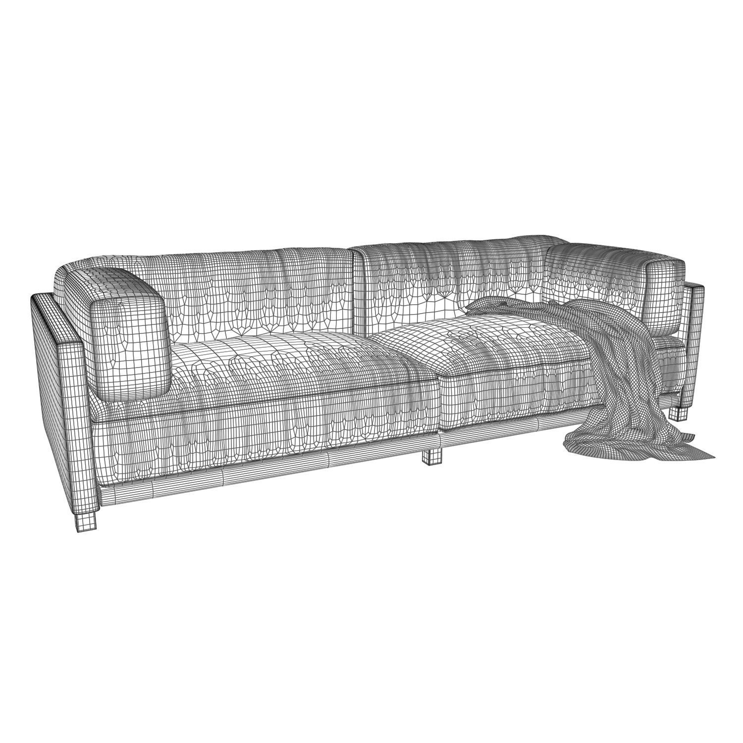 Sunday Sofa 3D model | CGTrader