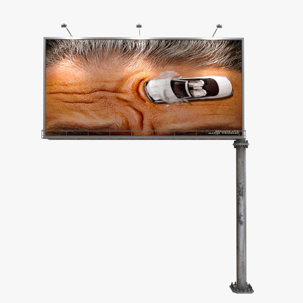 A set of outdoor advertising 3D model | CGTrader