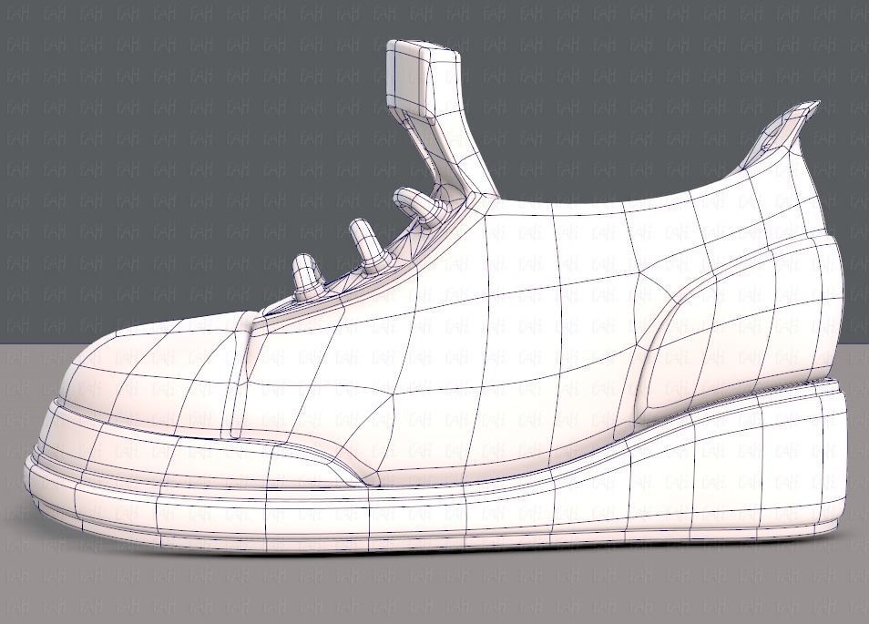 3D model Shoes cartoonV28 VR / AR / low-poly | CGTrader