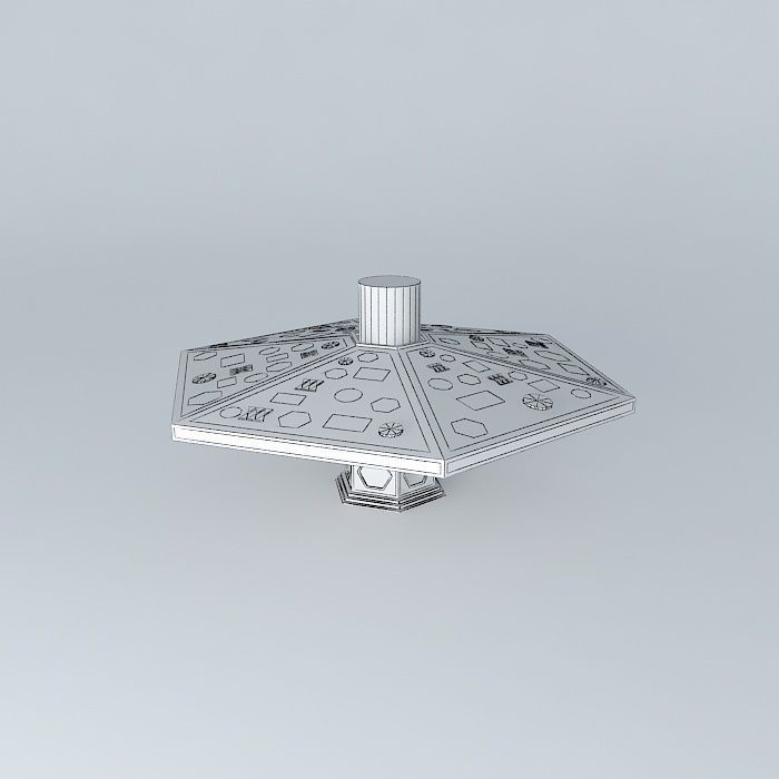 A GOTHIC TARDIS Console free 3D model | CGTrader