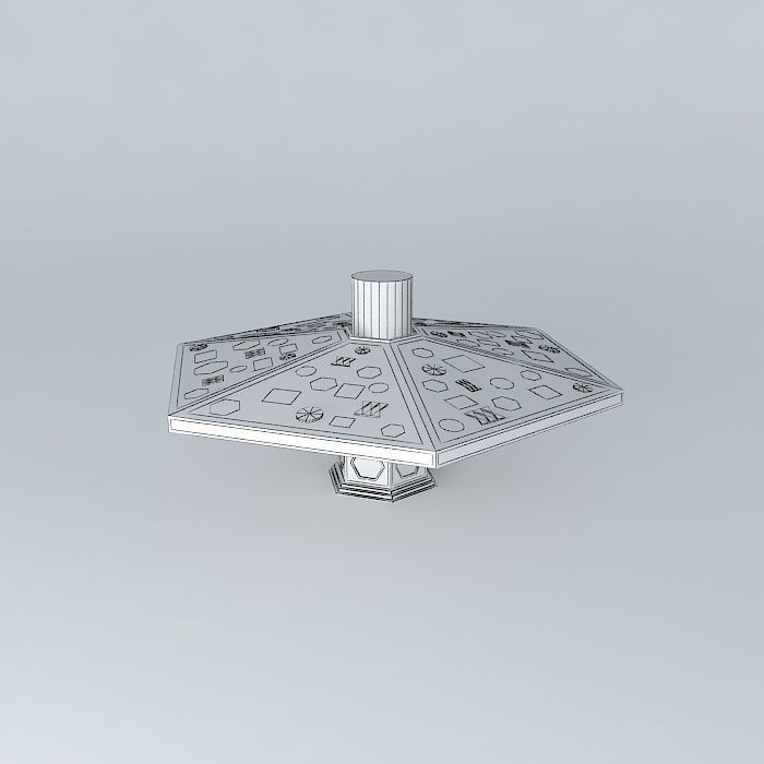 A GOTHIC TARDIS Console free 3D model | CGTrader