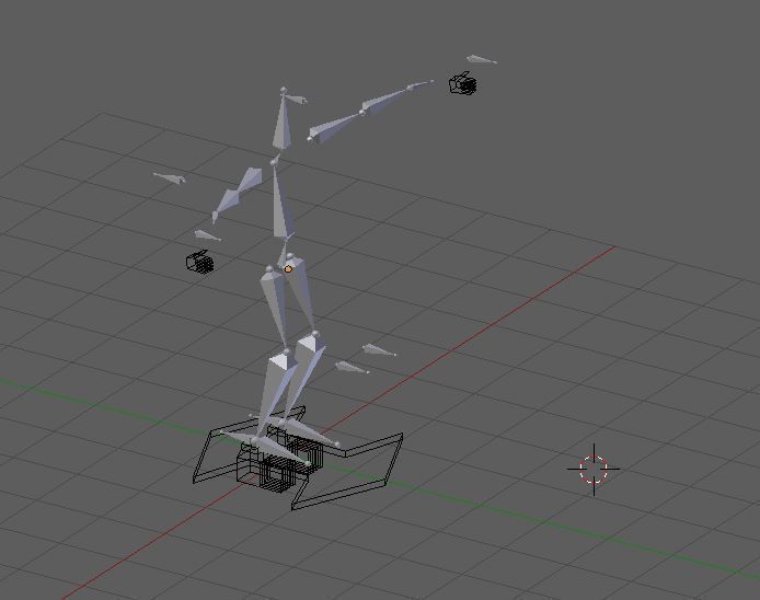 Simple Character - Stickman 3D model animated rigged | CGTrader