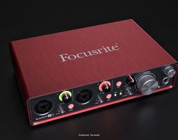 Focusrite 3D Models | CGTrader