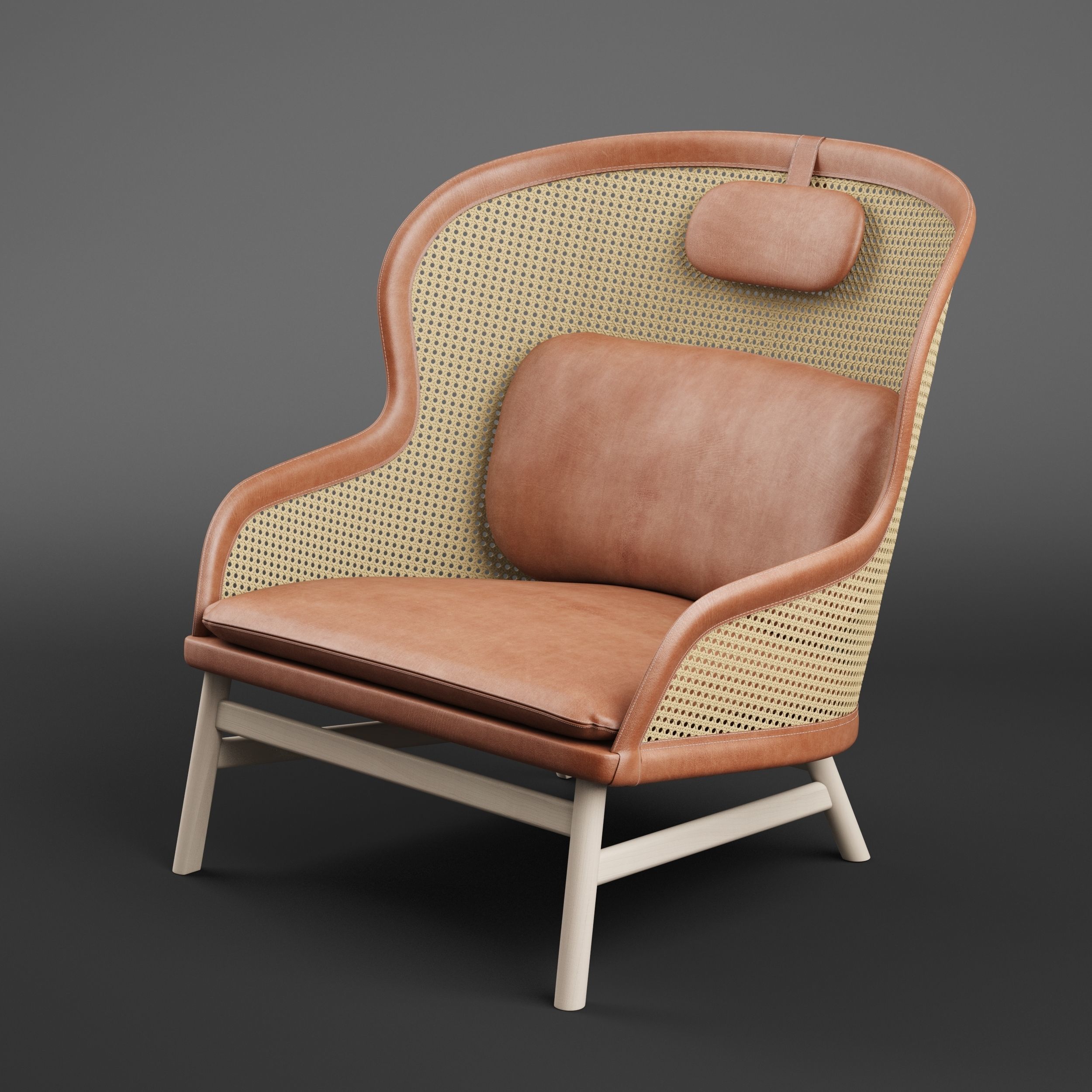 Dandy armchair 3D model | CGTrader