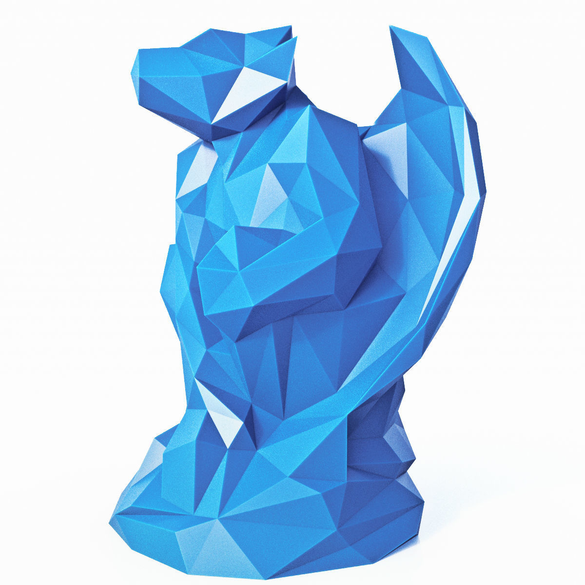 3D model Gargoyle Low Poly VR / AR / low-poly | CGTrader