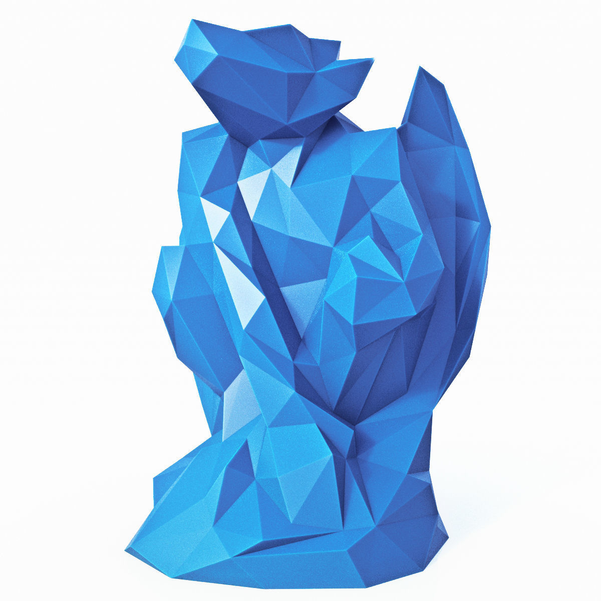 3D model Gargoyle Low Poly VR / AR / low-poly | CGTrader