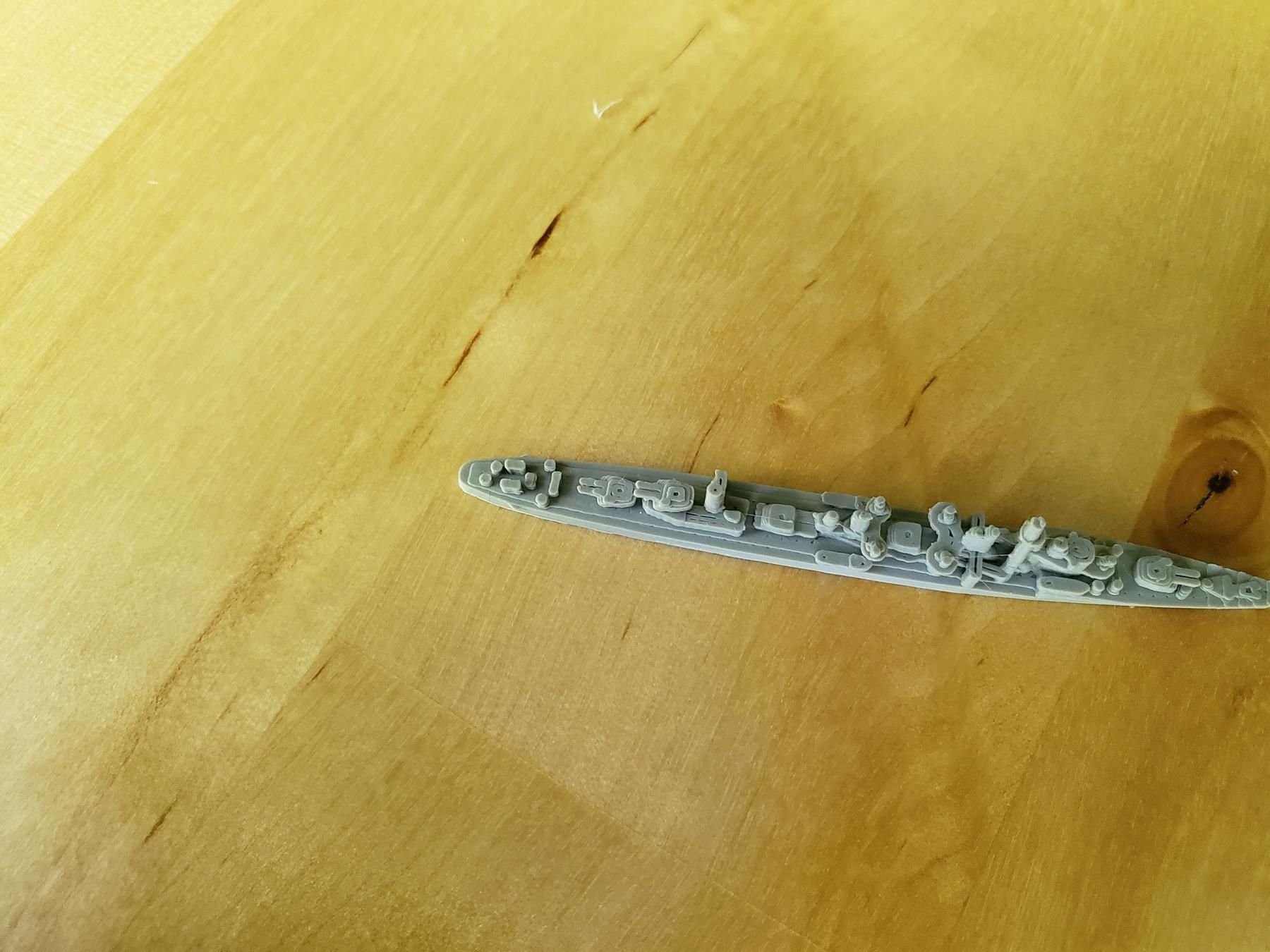 Japanese Yugumo Class Destroyer Warship 3D model 3D printable | CGTrader