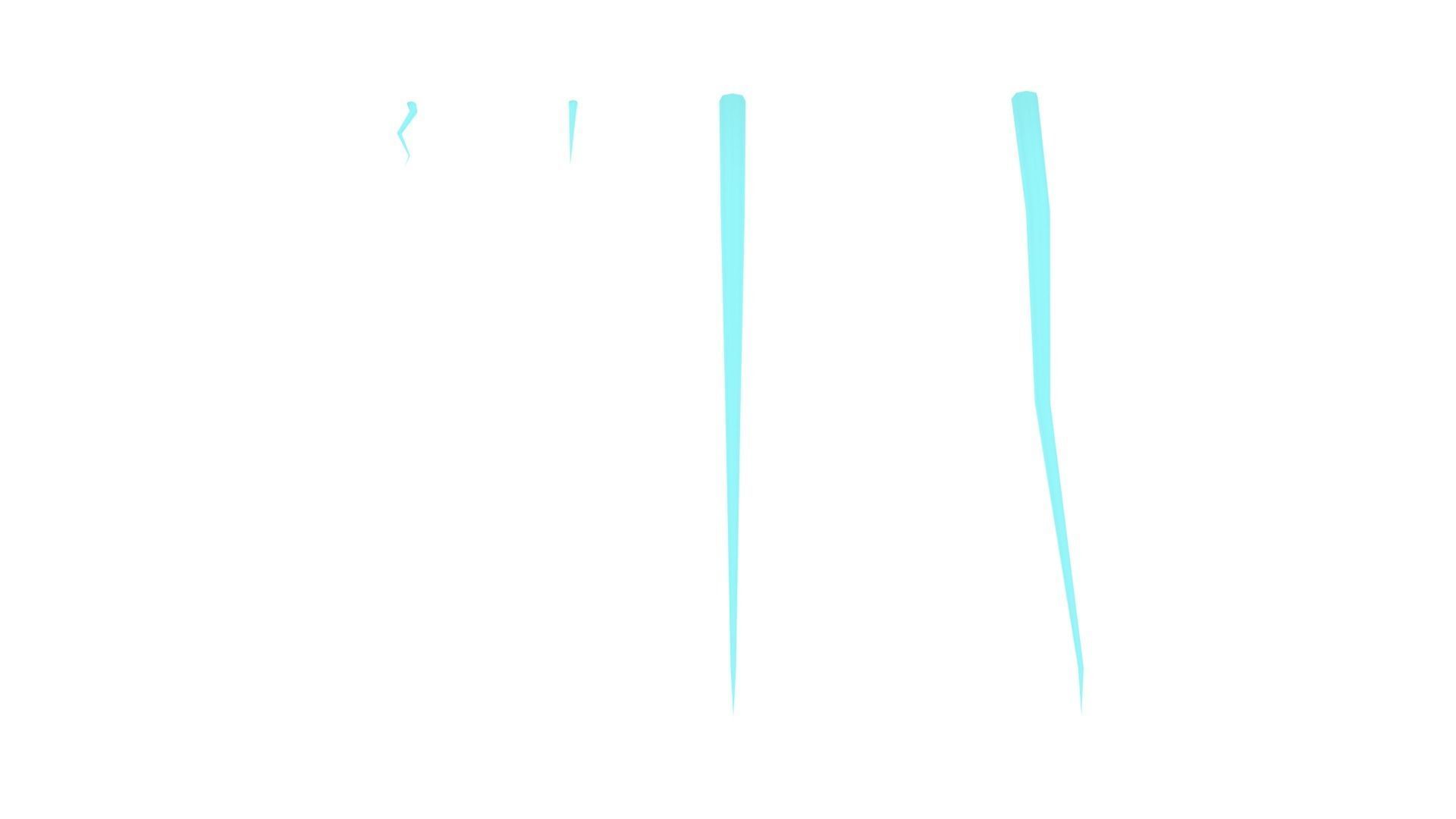 3D model Icicle with Shapes VR / AR / low-poly | CGTrader