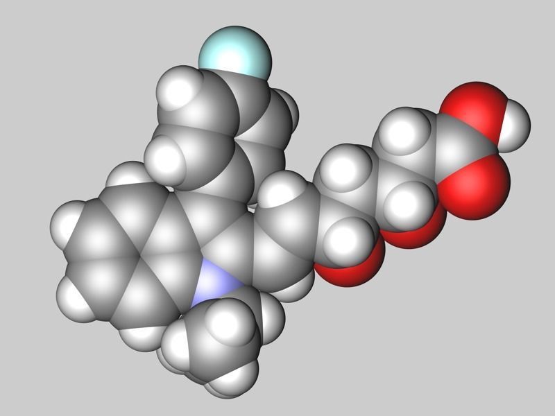 Collection of statin drug molecules 3D model | CGTrader