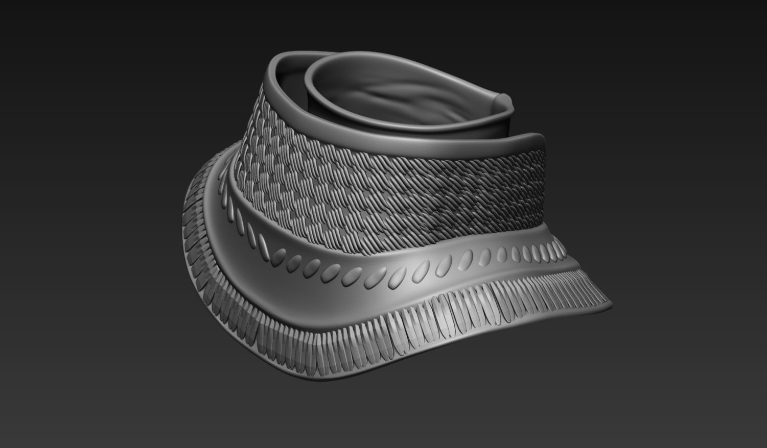 Samurai Neck Armor 3D model | CGTrader
