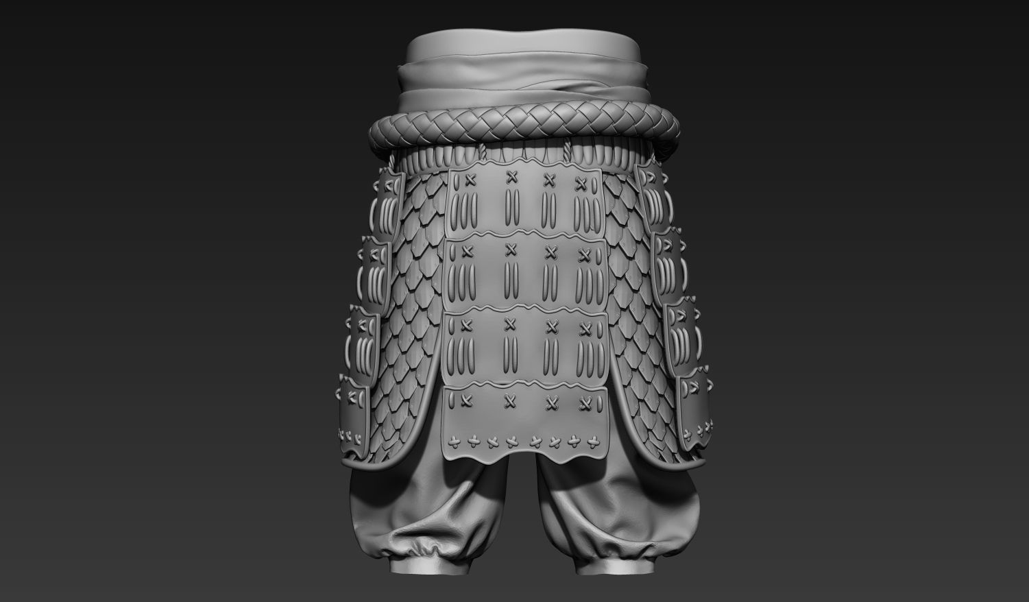 Samurai Leg Armor 3D model | CGTrader