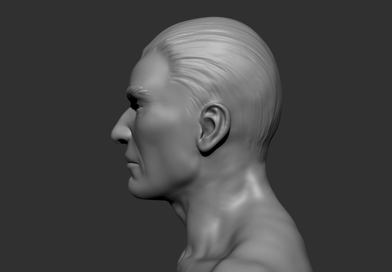 Japaness Head 3D model | CGTrader