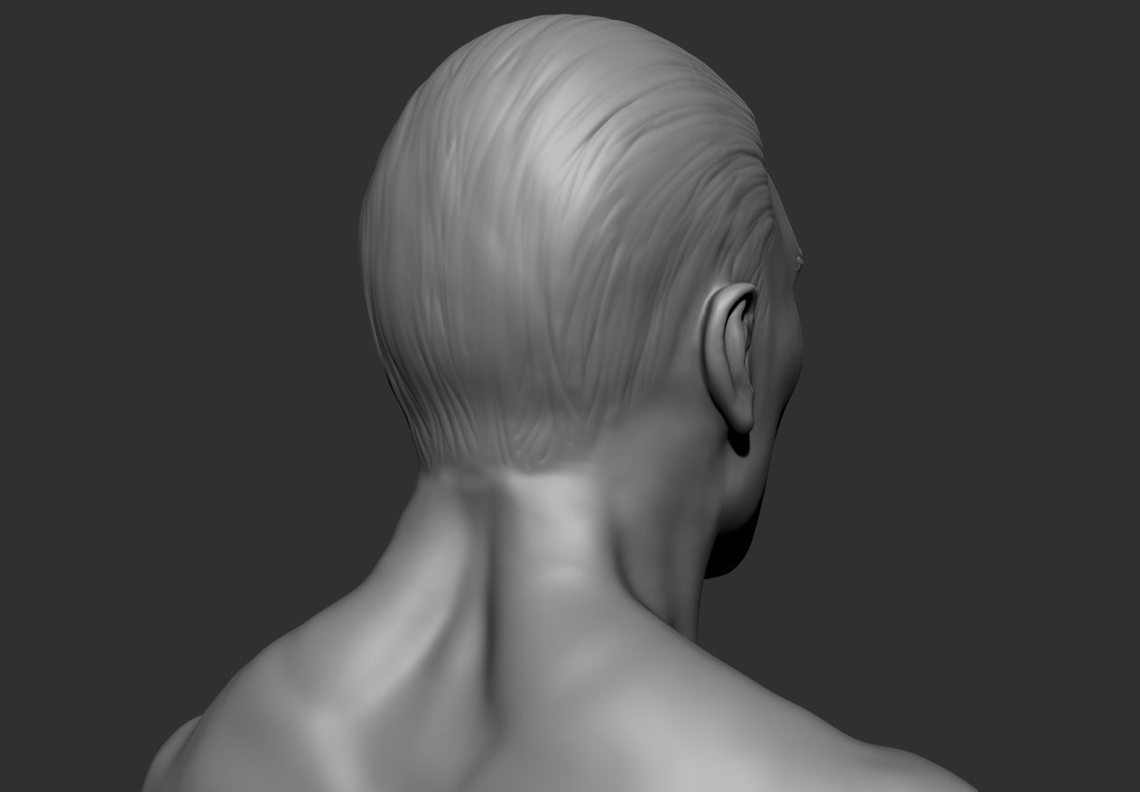 Japaness Head 3D model | CGTrader