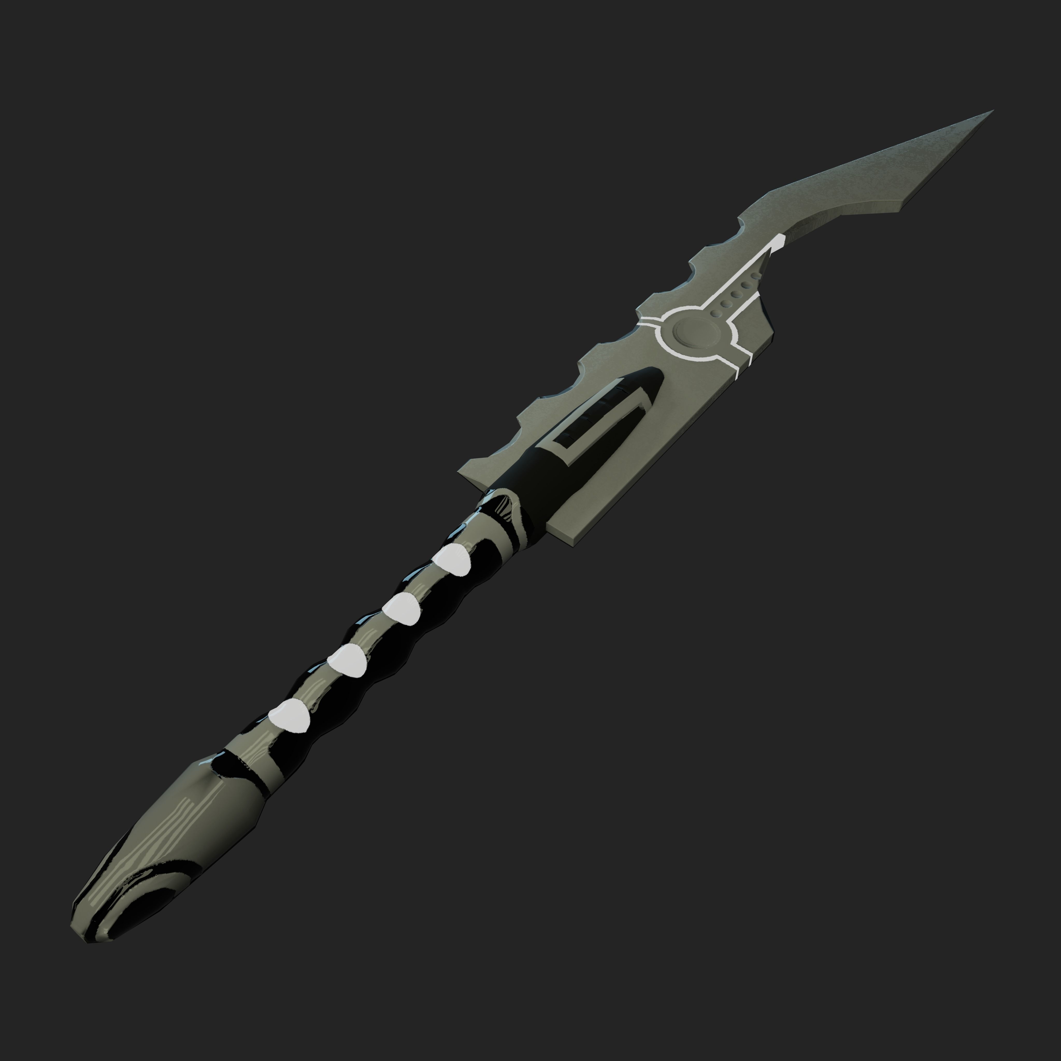 Futuristice SciFi Knife Asset free VR / AR / low-poly 3D model | CGTrader