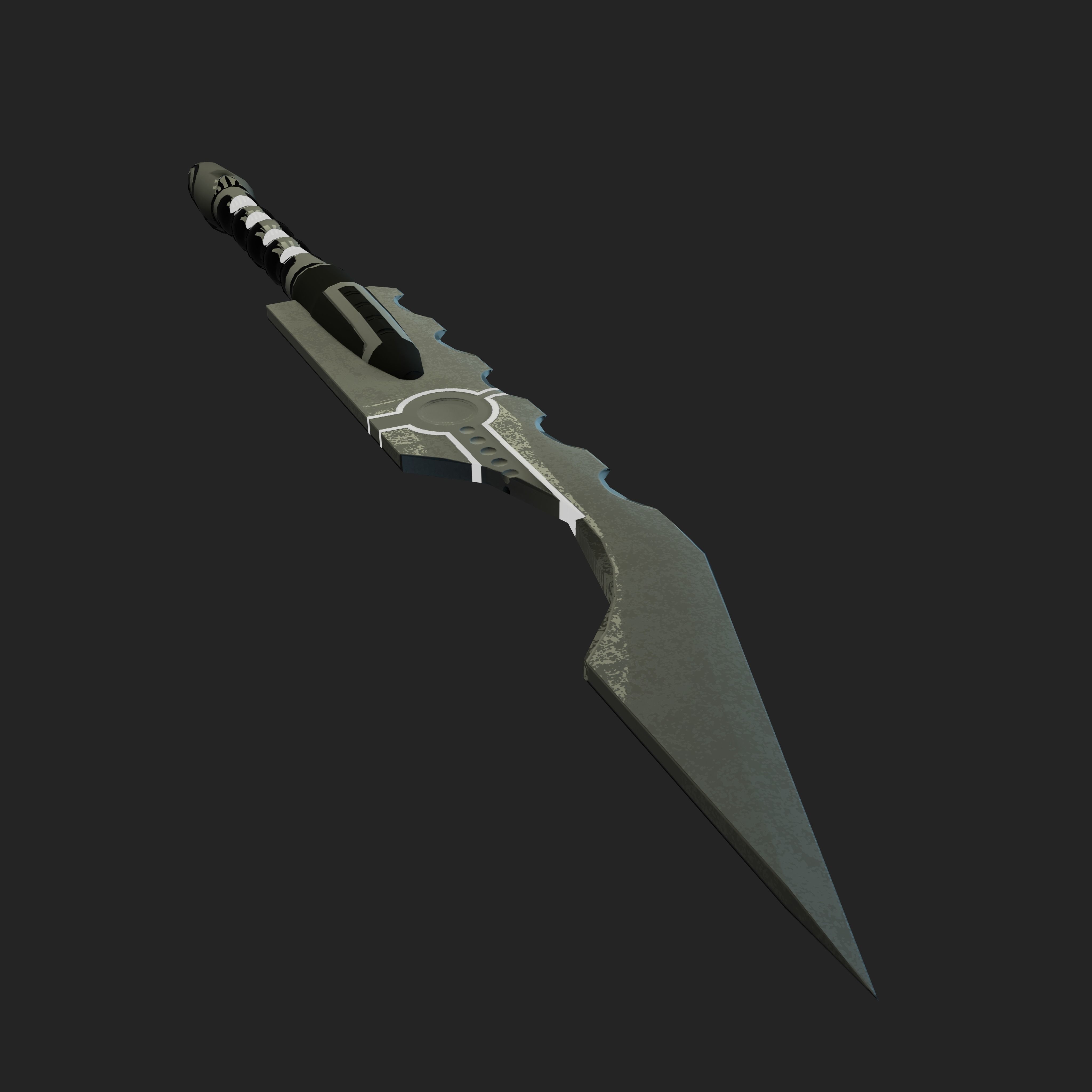 Futuristice SciFi Knife Asset free VR / AR / low-poly 3D model | CGTrader