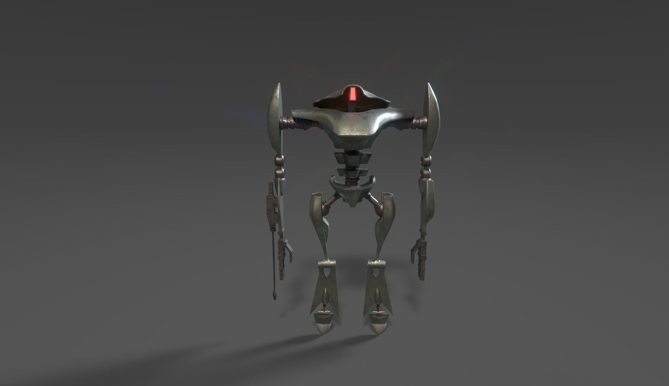 Aqua Droid 3D model | CGTrader