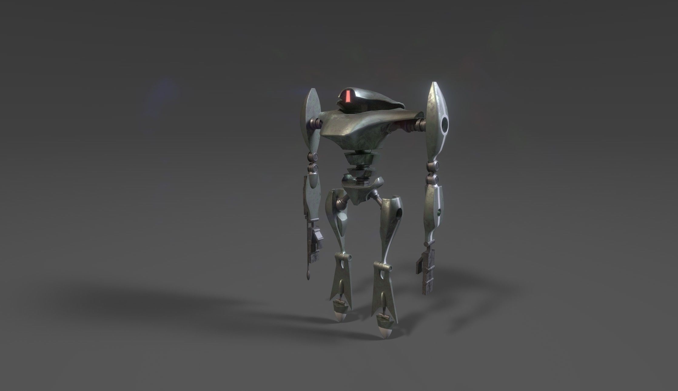 Aqua Droid 3D model | CGTrader
