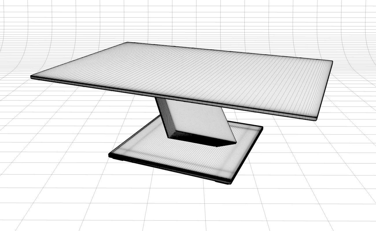 Ultrarealistic futuristic table 3D model | CGTrader