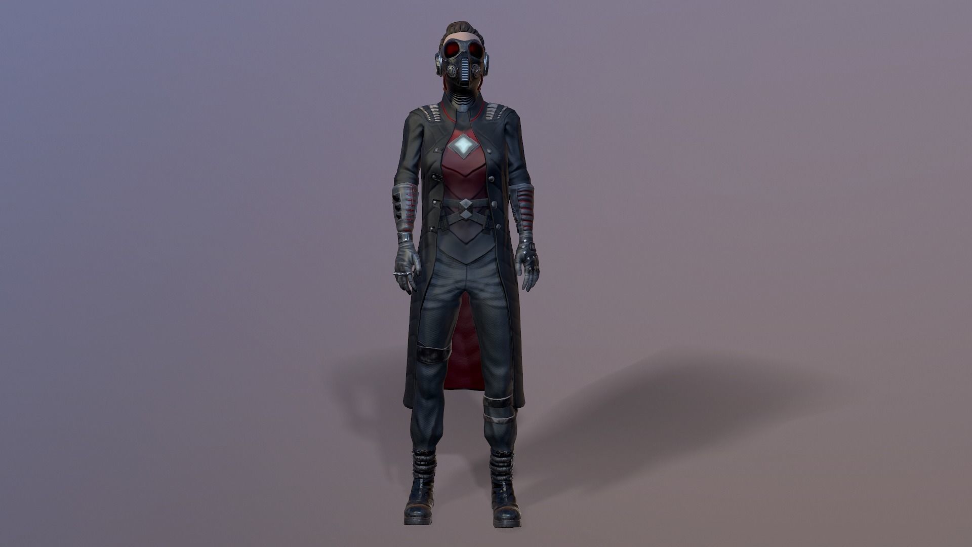 3D model Sci-fi suit AC-1 modular pack VR / AR / low-poly rigged | CGTrader