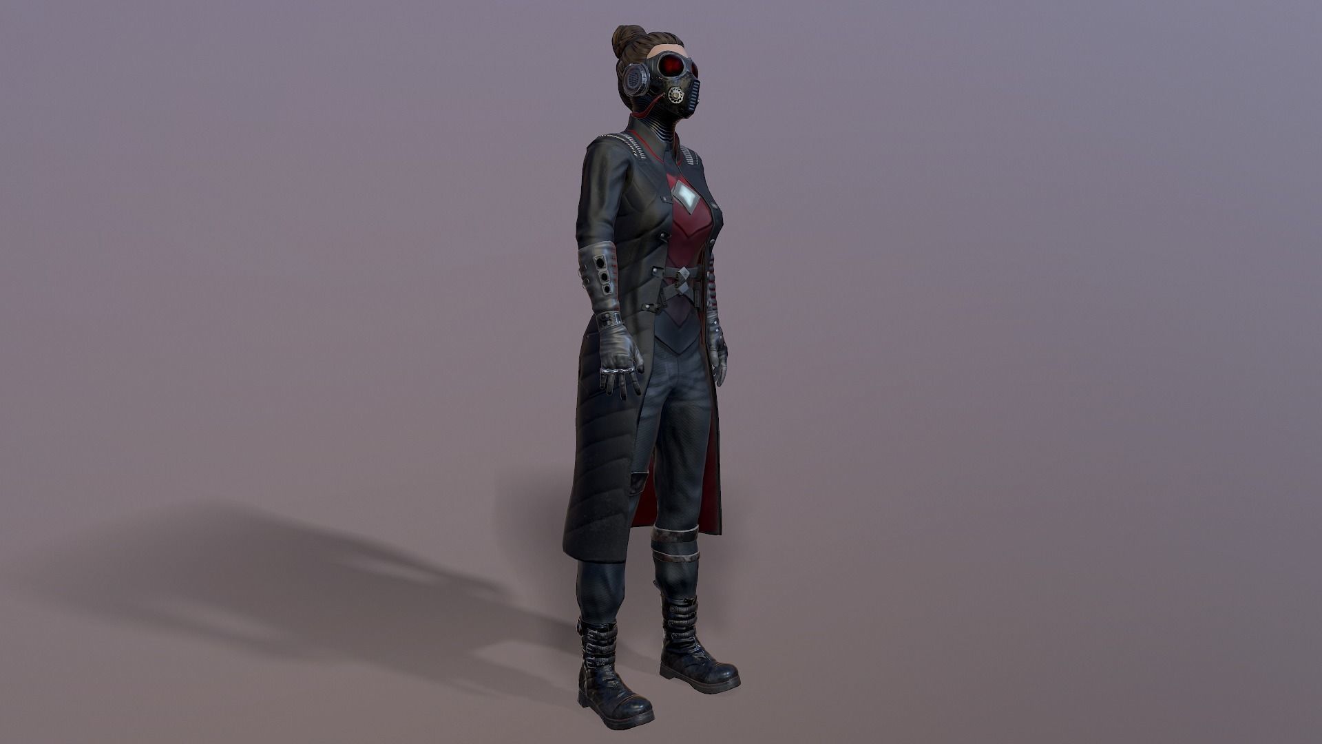 3D model Sci-fi suit AC-1 modular pack VR / AR / low-poly rigged | CGTrader
