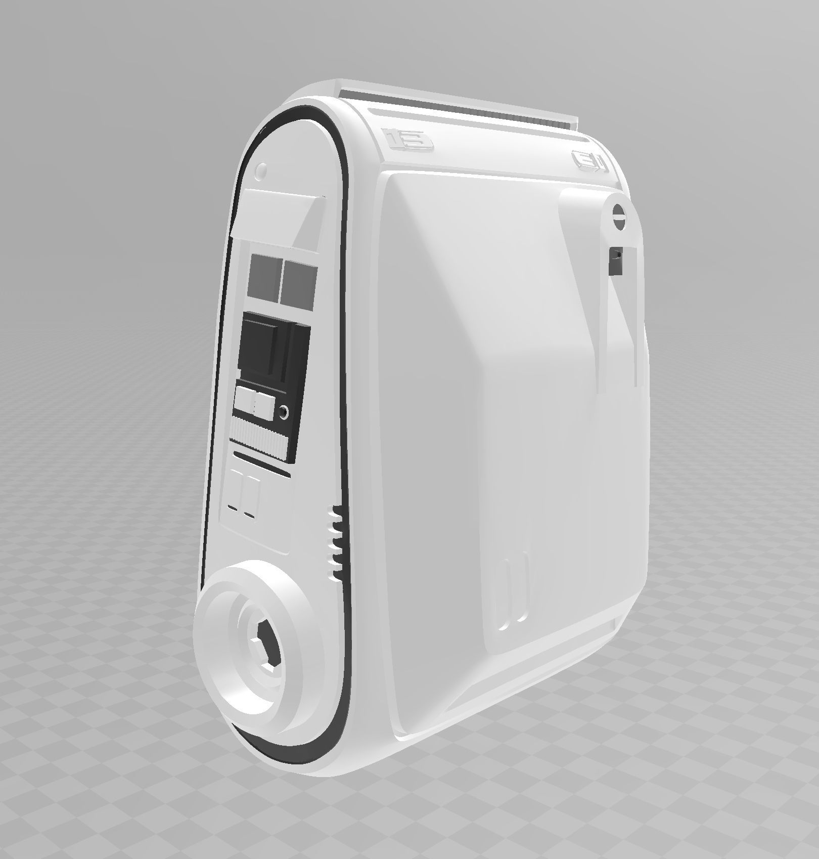 Star Wars TFA First Order SnowTrooper backpack 3D model 3D printable ...