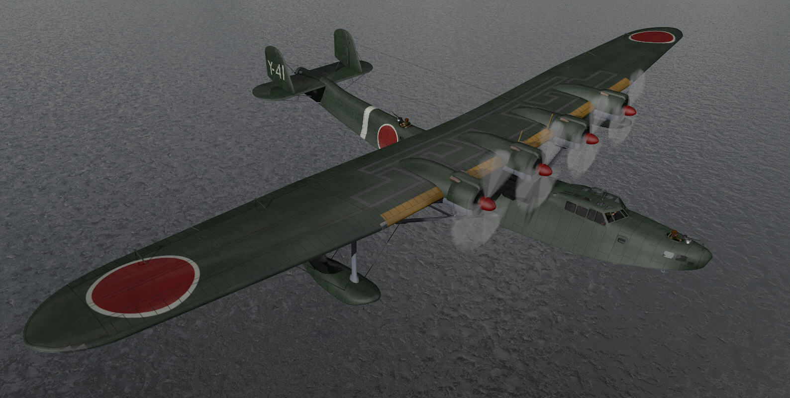 Kawanishi H6K4 Mavis 3D model | CGTrader