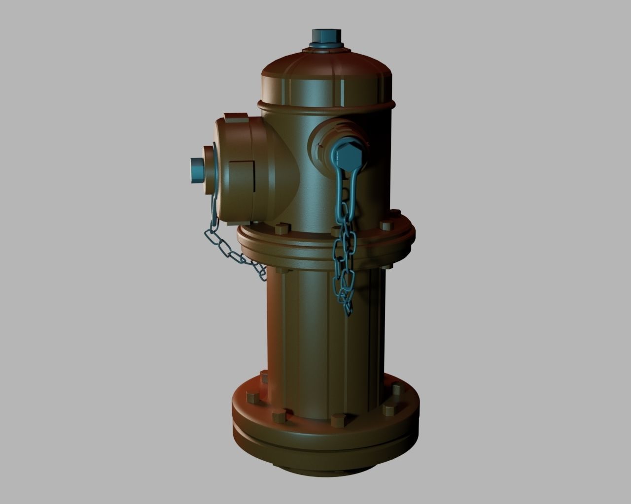 Fire Hydrant 21 - Safety and Emergency Equipment 3D model | CGTrader