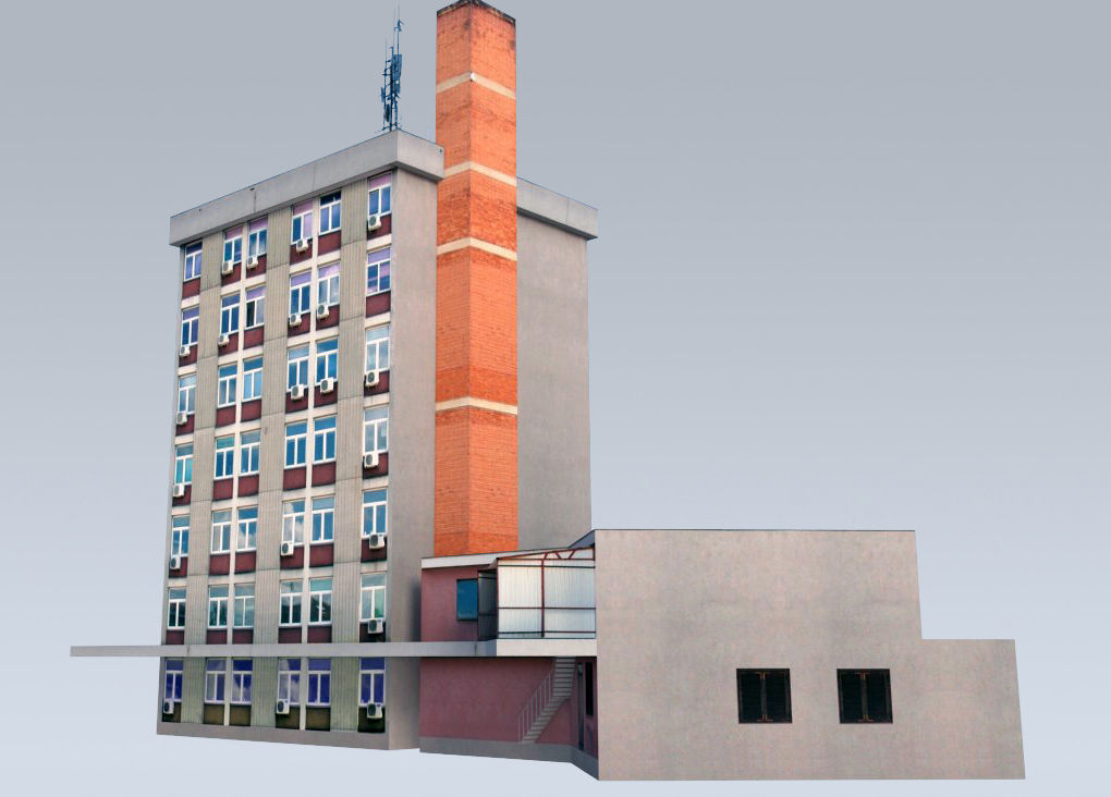 3D model Communist administrative building VR / AR / low-poly | CGTrader