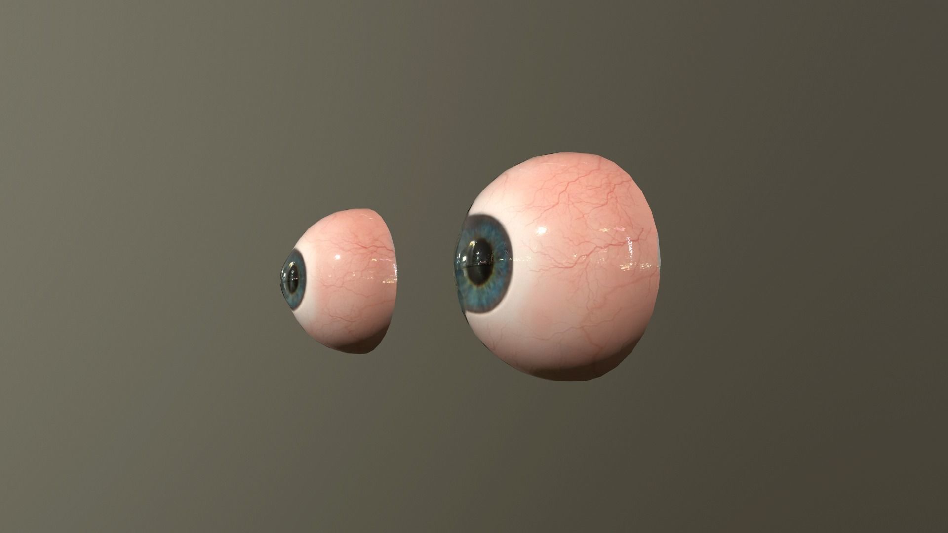 Realistic eyes for videogames characters free VR / AR / low-poly 3D ...