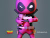 Deadpool Chibi 3D model 3D printable | CGTrader