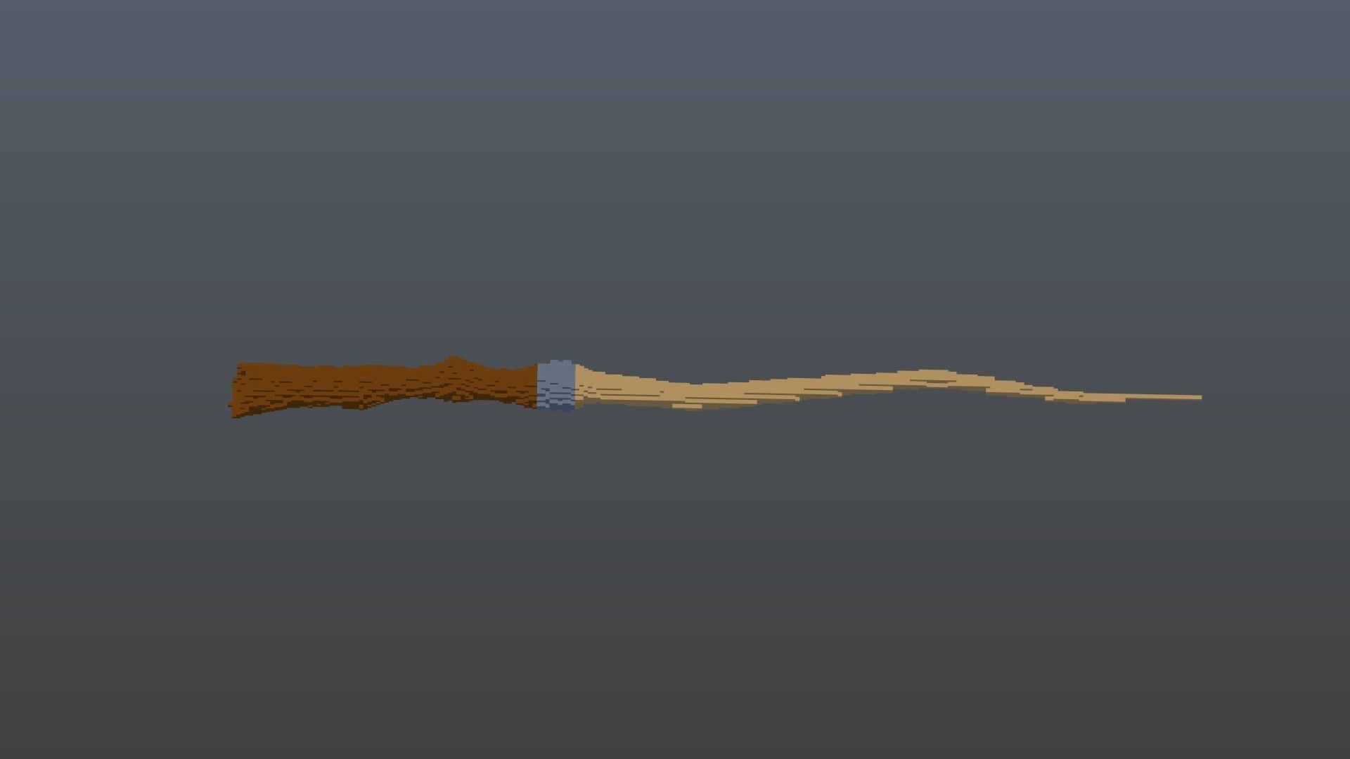 Magic wand voxel 3D model | CGTrader