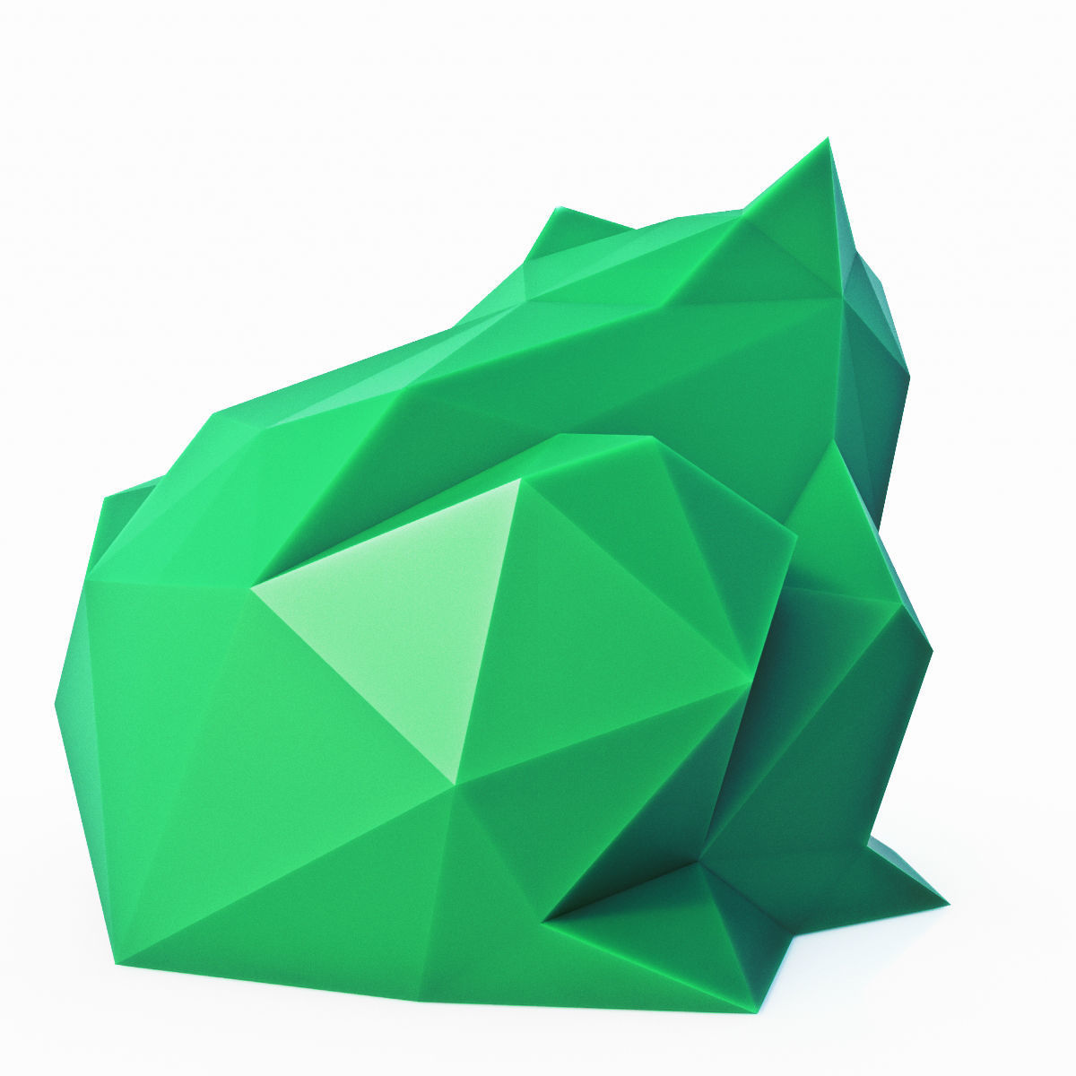 3D model Toad Low Poly VR / AR / low-poly | CGTrader