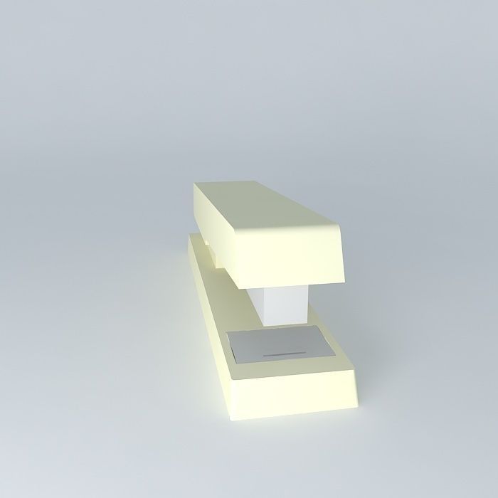 Stapler free 3D model | CGTrader