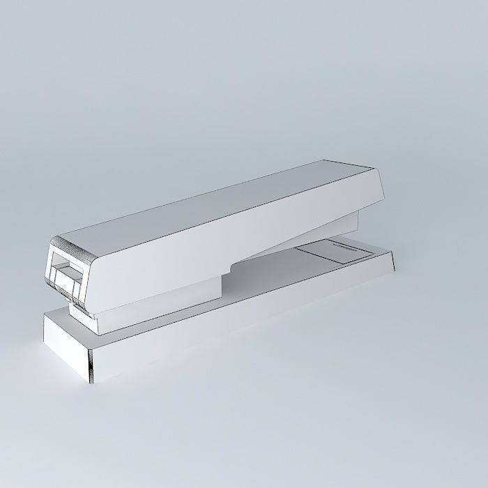 Stapler free 3D model | CGTrader