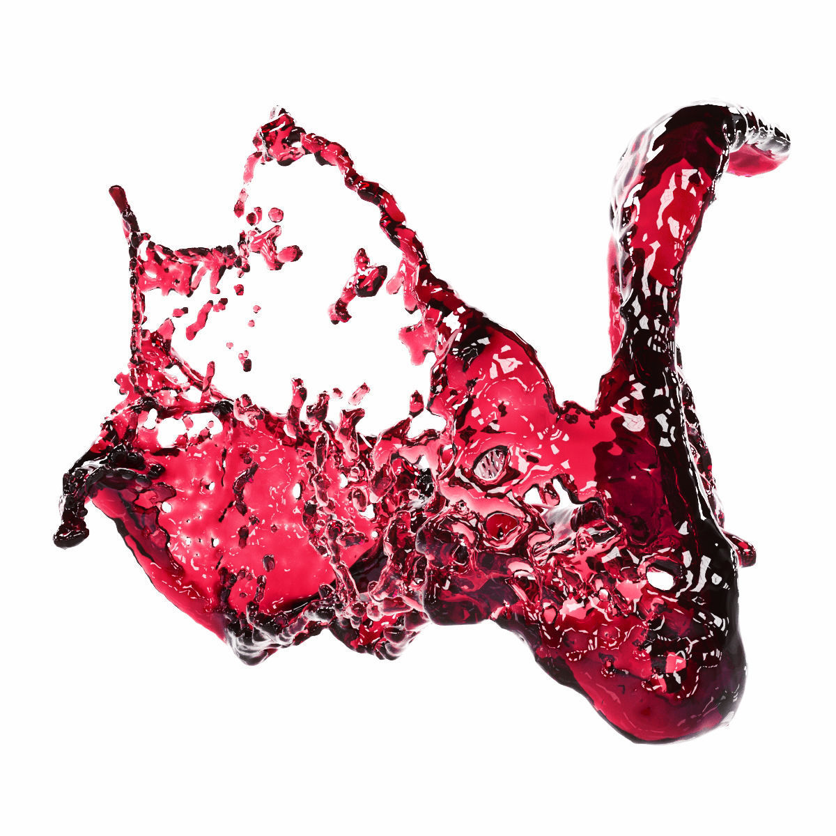 Splash 3 3D model | CGTrader