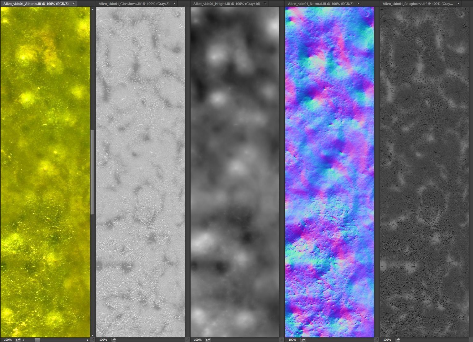 Alien Skin 01 PBR Texture Texture | CGTrader