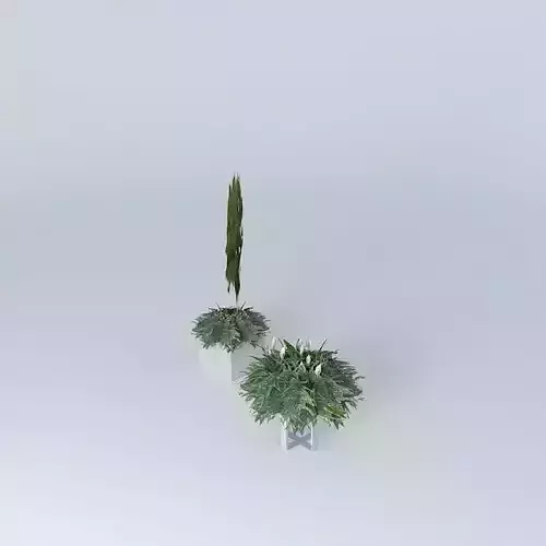 Planter Box free 3D model | CGTrader