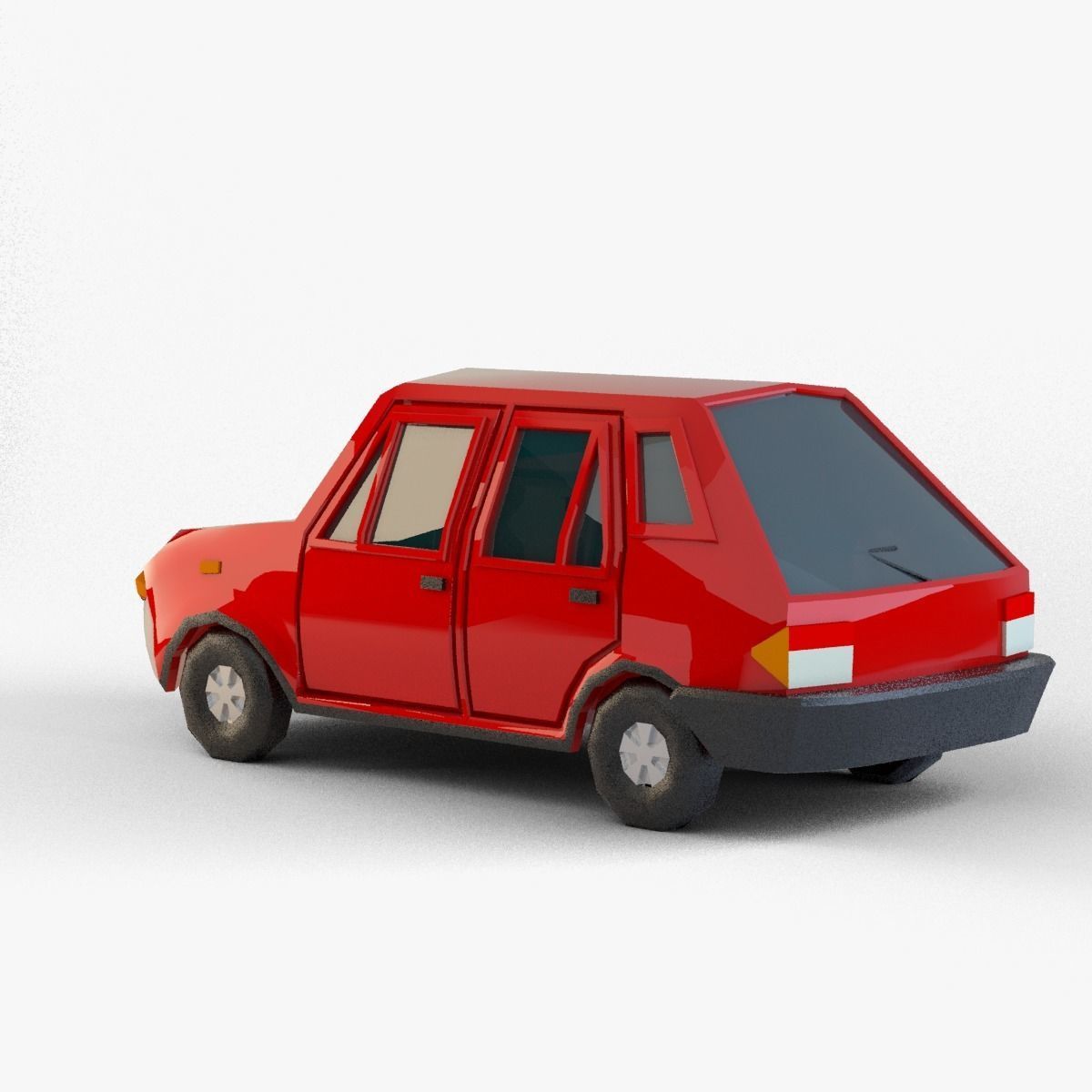 3D model car low-poly 3d model cartoon cuv VR / AR / low-poly | CGTrader