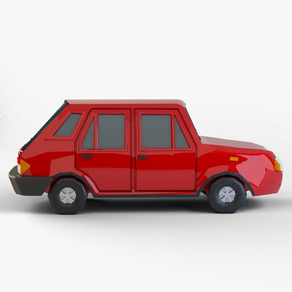 3D model car low-poly 3d model cartoon cuv VR / AR / low-poly | CGTrader