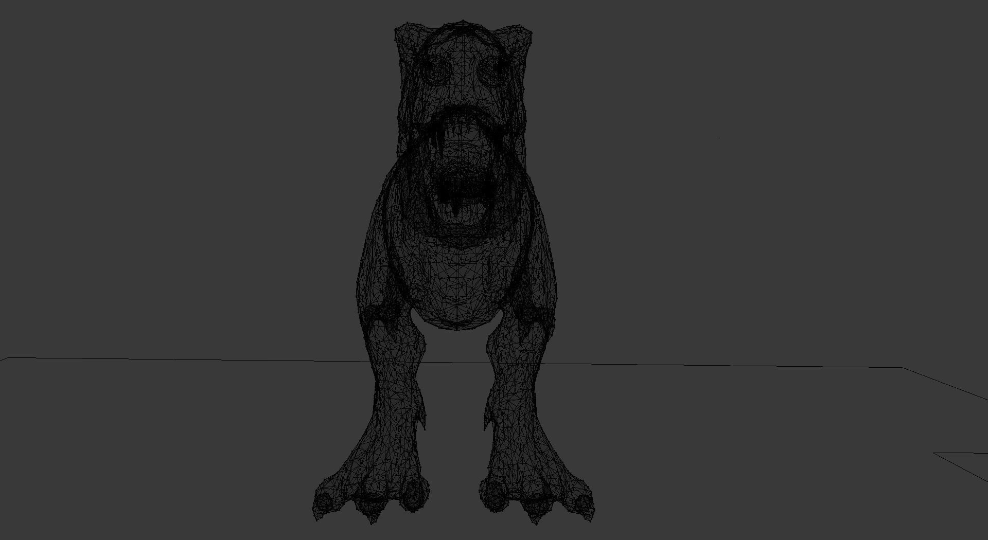 3D model Tyrannosaurus Rex Model Rigged VR / AR / low-poly rigged ...