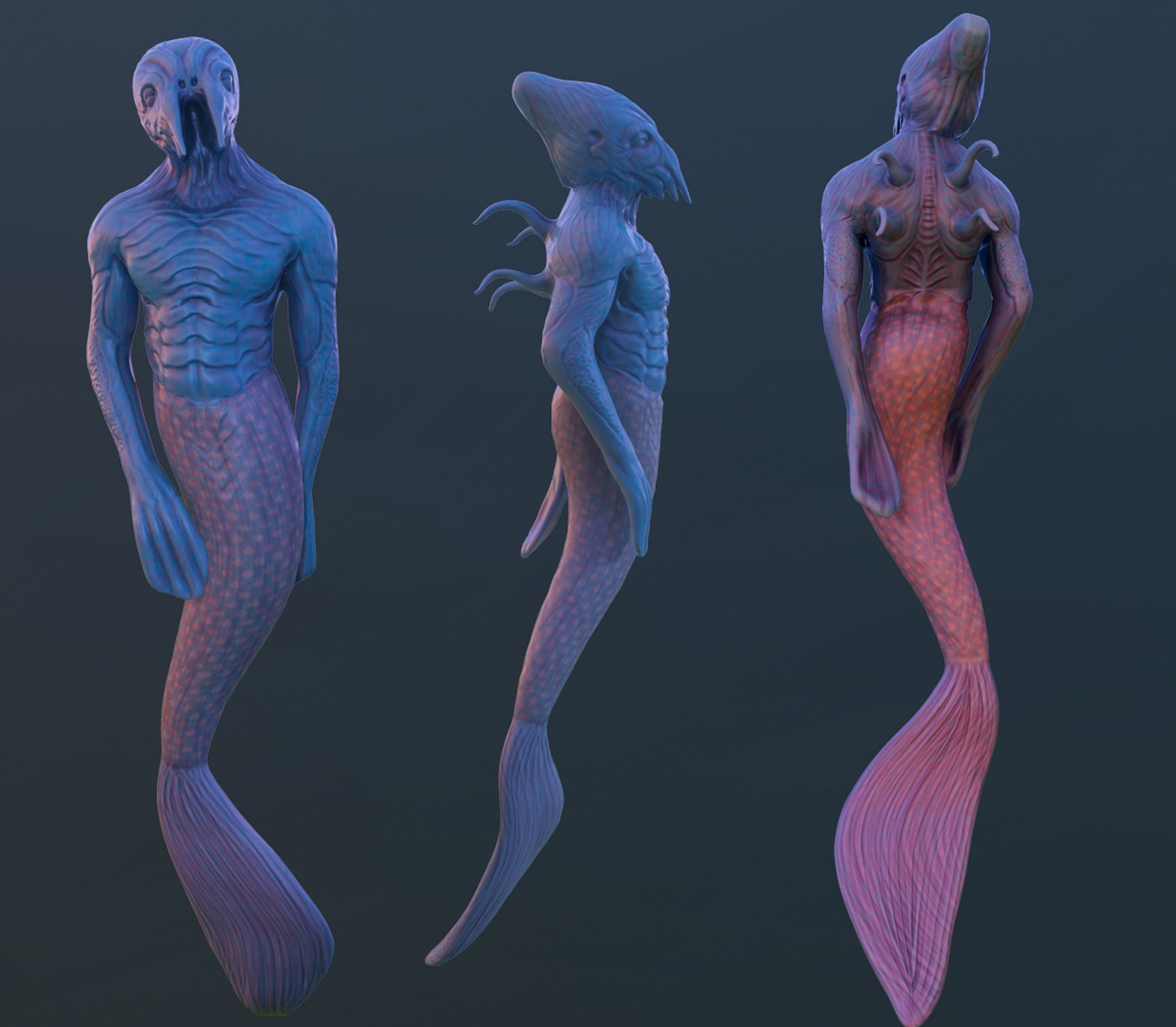 Marine Creature 3D model | CGTrader