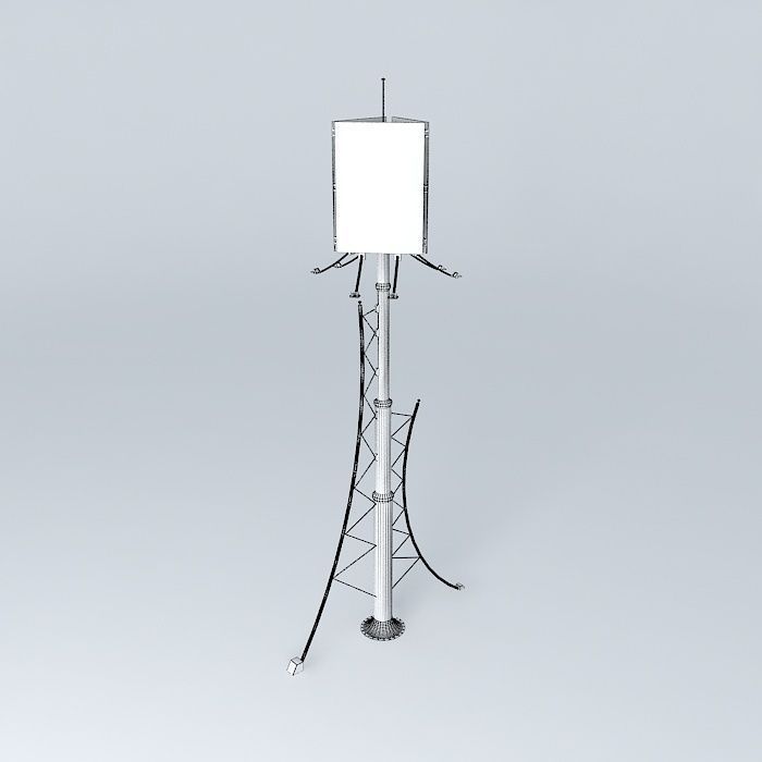 MCB Billboard free 3D model | CGTrader