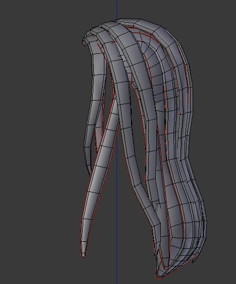 Toony cartoon female character free 3D model rigged | CGTrader